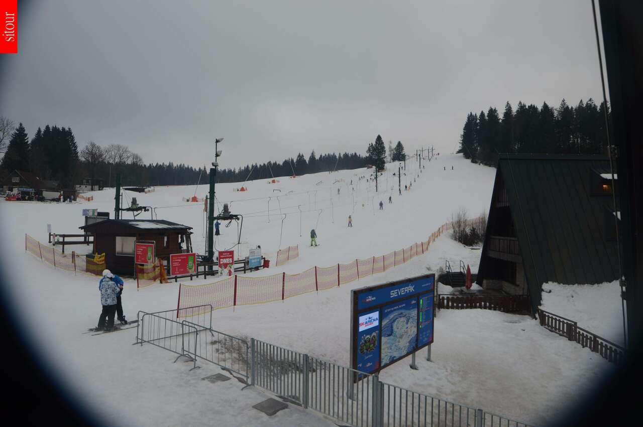 Webová kamera Severák - Proti Arnice - Detský Svet, Směr zobrazení ...