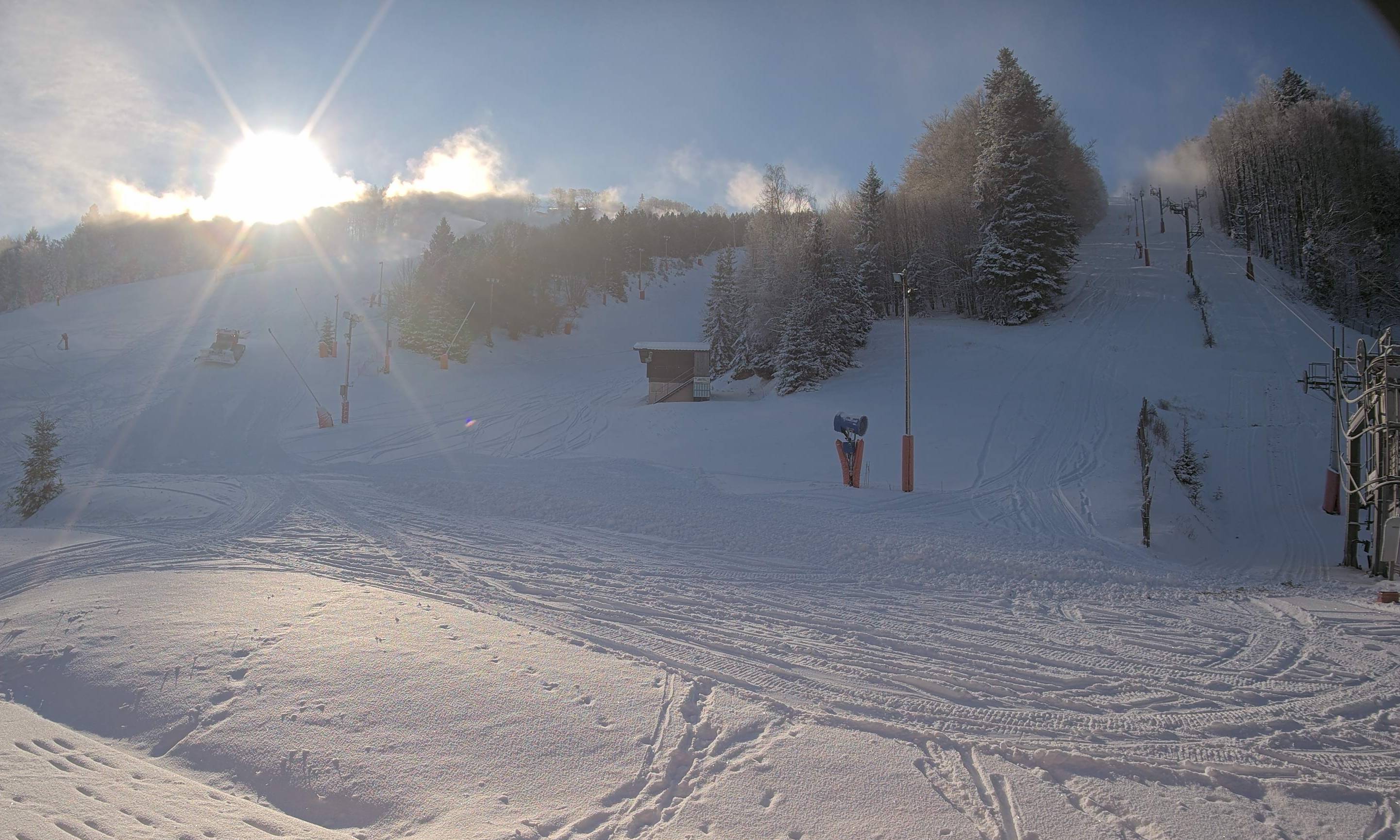 Webcam Markstein - La Fédérale, Blickrichtung Talbereich, Le Markstein ...