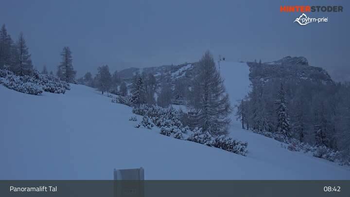 Webcam Panoramalift Tal - Startplatz West, Hinterstoder, 1.800 m - bergfex