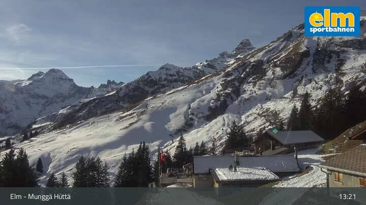 Webcam Munggä Hüttä, :richting:plaats:zeeniveau - bergfex