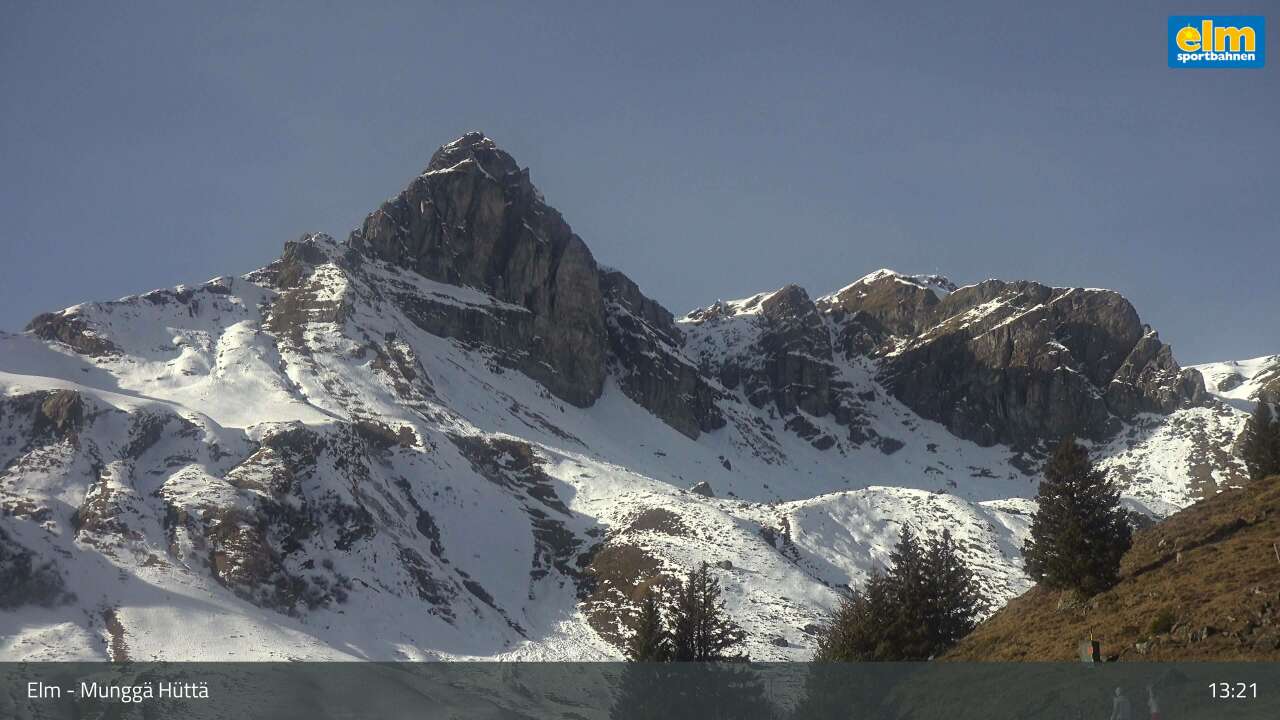Webcam Munggä Hüttä, Elm, 1740m - bergfex