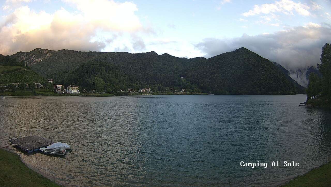 Webcam Camping al Sole Ledrosee, Molina di Ledro, 656 m - bergfex