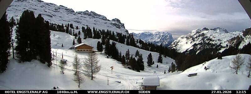 Webcam Hotel Engstlenalp, Haslital, 1.840 m - bergfex