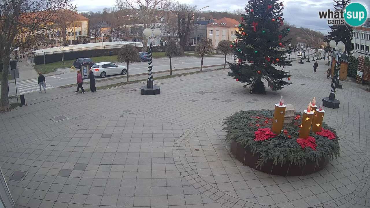 Webcam Novska City Centre and Promenade, Novska, 126m - bergfex