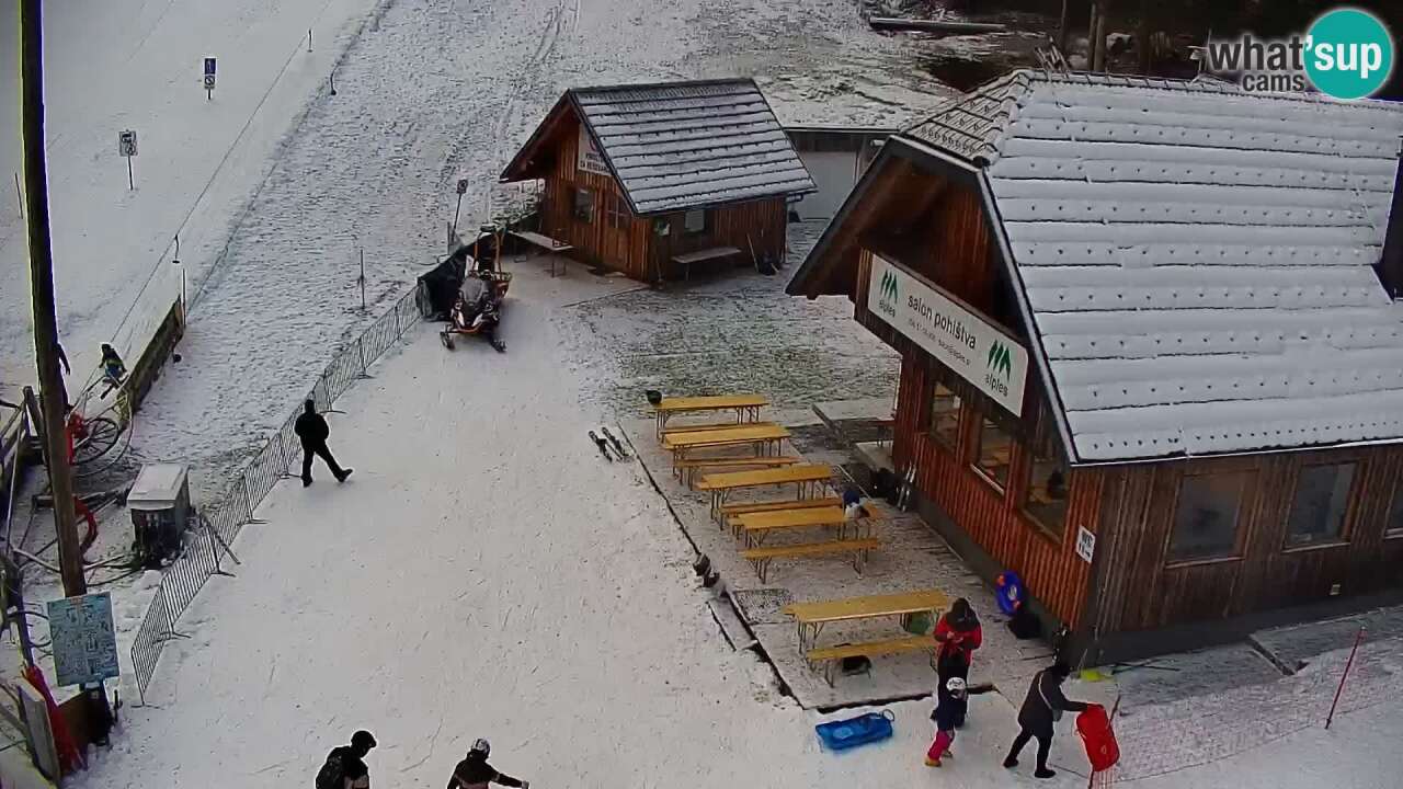 Webcam Rudno, Blickrichtung Liftstation Tal, Rudno, 500 m - bergfex