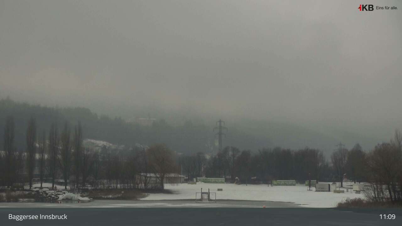 Webcam Baggersee Roßau, Innsbruck, 565 m - bergfex