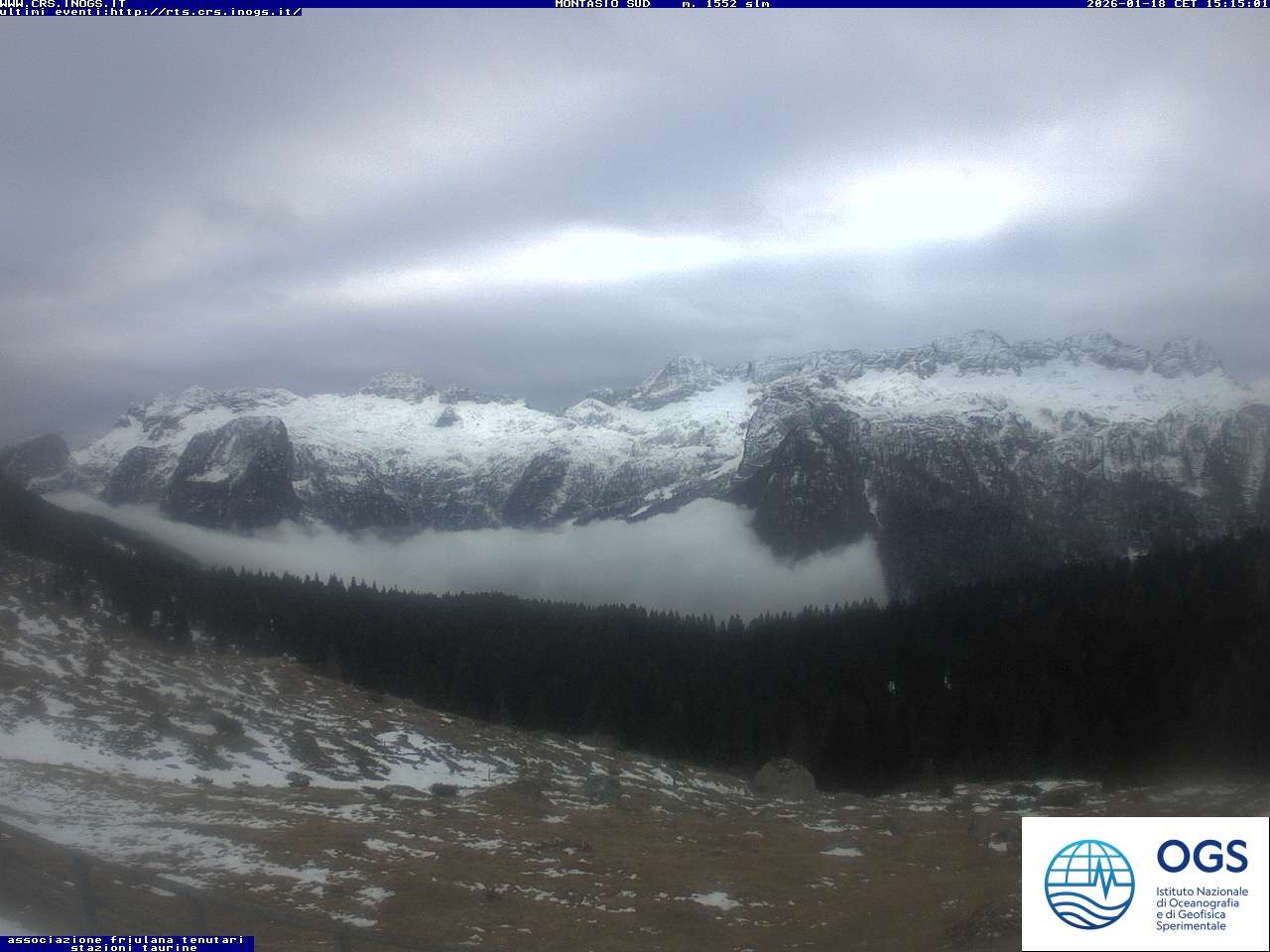 Webcam Plan di Montasio, Sella Nevea, 1552m - bergfex