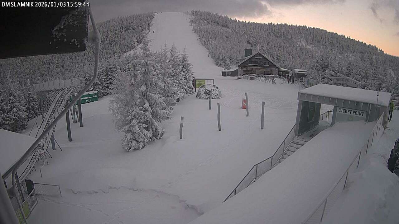 Webcam Dolni Morava - Slamnik, Dolní Morava, 1110m - bergfex