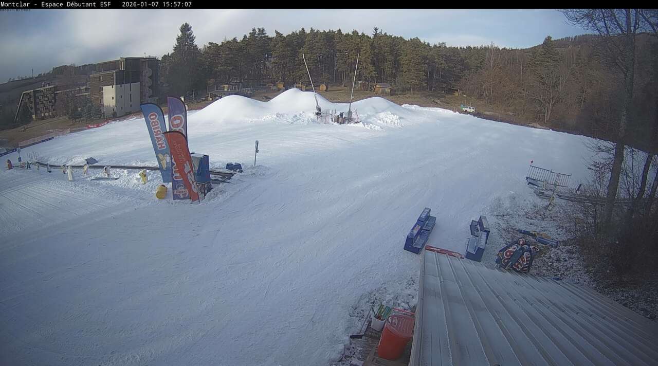 Webcam Montclar - Espace Débutant, Montclar, 1340m - bergfex