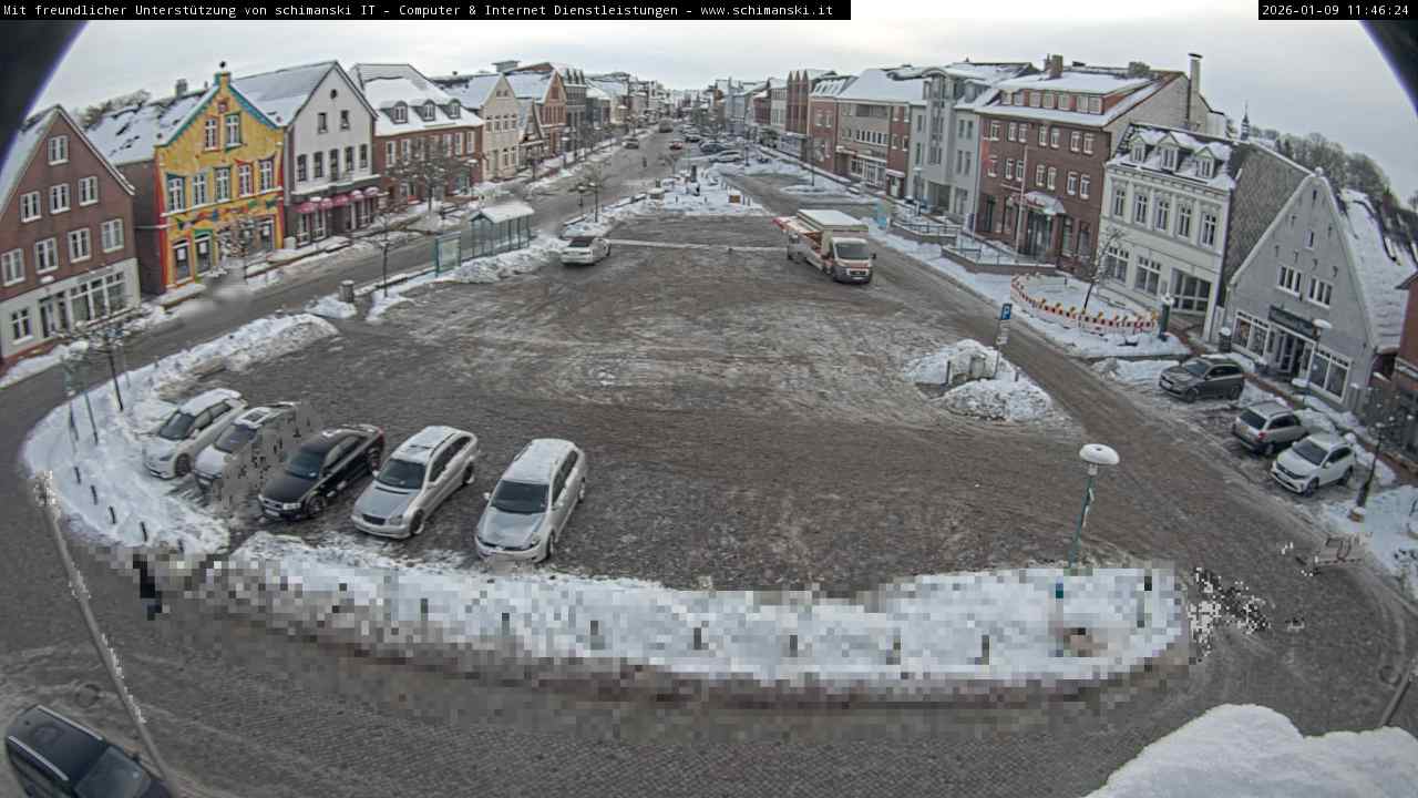 Webcam Marktplatz Bredstedt, Nordsee Schleswig-Holstein, 7 m - bergfex