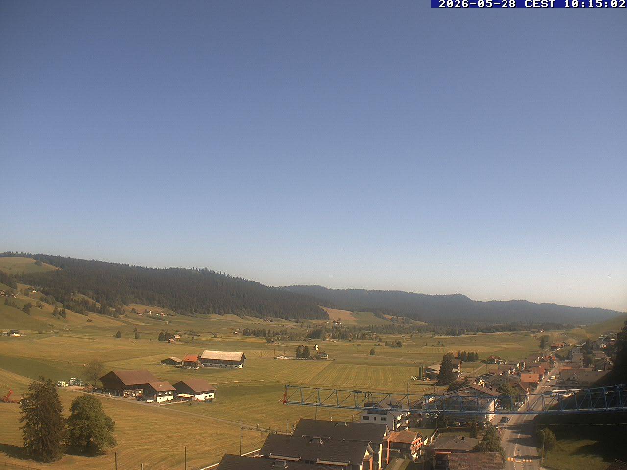 Webcam Rothenthurm, Blickrichtung Blick vom Kirchturm, Erlebnisregion ...