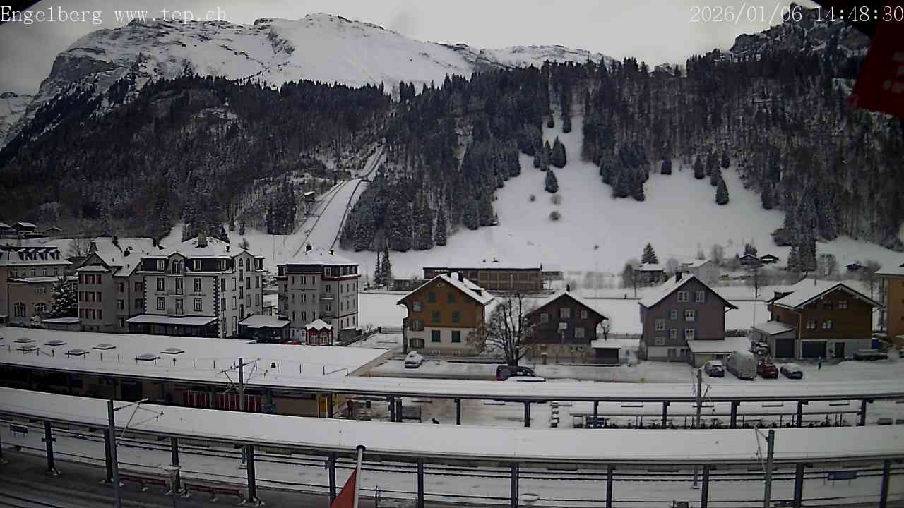 Webcam Engelberg Süd, Engelberg Titlis, 1000m - bergfex