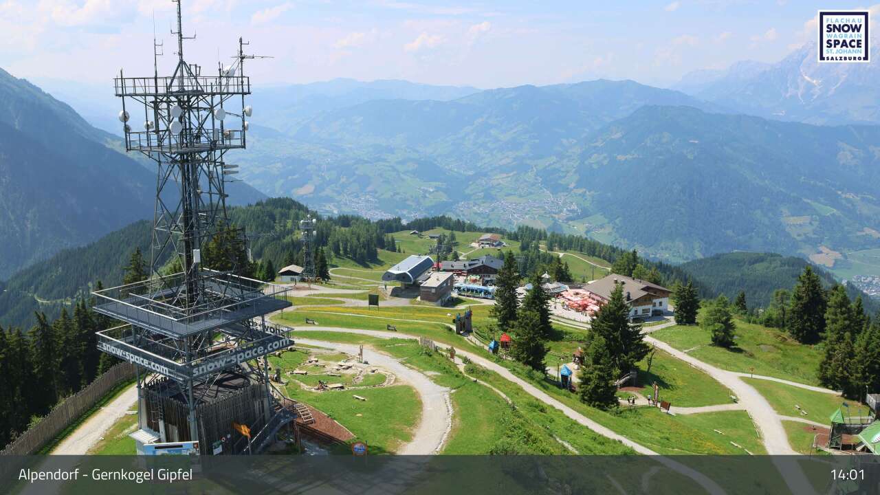 Webcam Gernkogel - Alpendorf St. Johann, Blickrichtung , St. Johann in ...