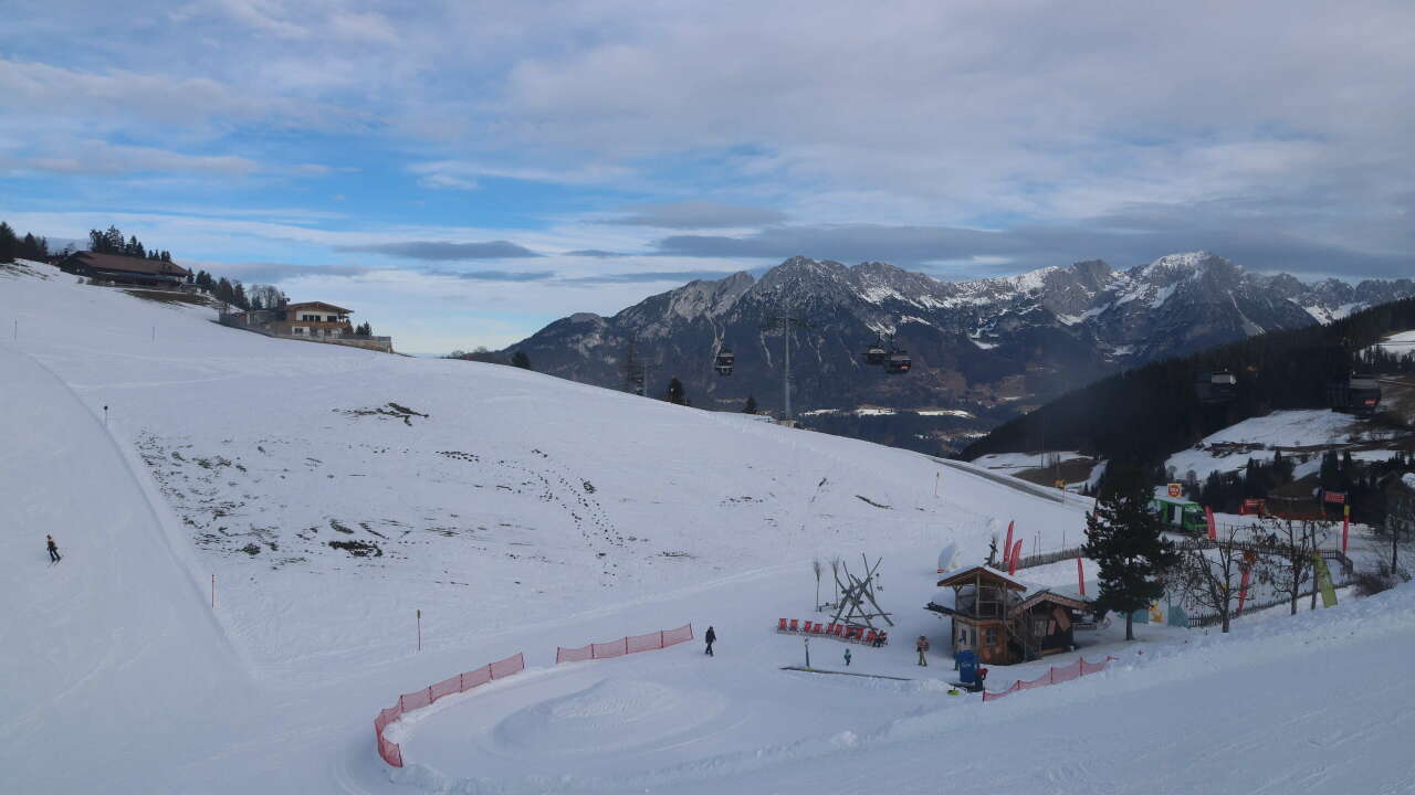 Webcam Hexenwasser, Söll am Wilder Kaiser - Skiwelt, Viewing direction ...
