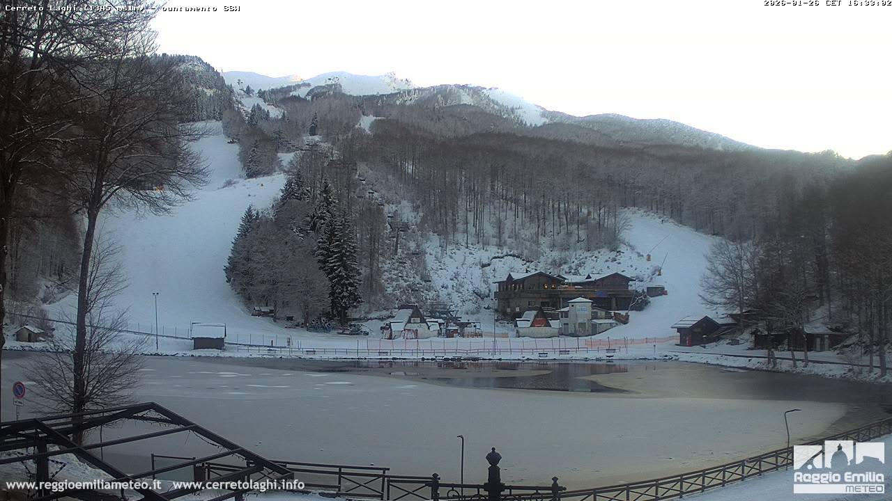 Webcam Cerreto Laghi, :direzione:posizione:livello del mare - bergfex