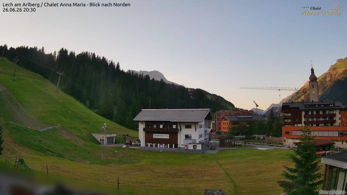 Webcam Chalet Anna Maria, Lech Zürs / Arlberg, 1.444 m - bergfex