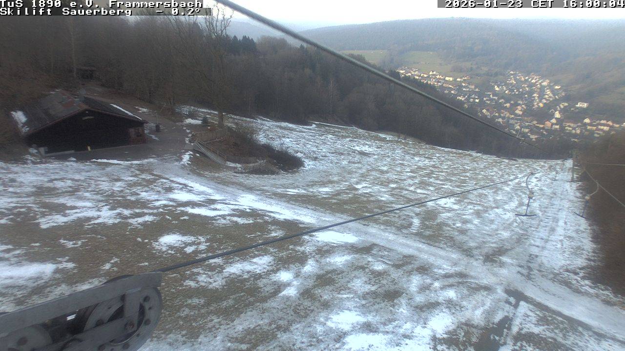 Webcam Skilift / Bikepark Frammersbach, Frammersbach, 375 m - bergfex