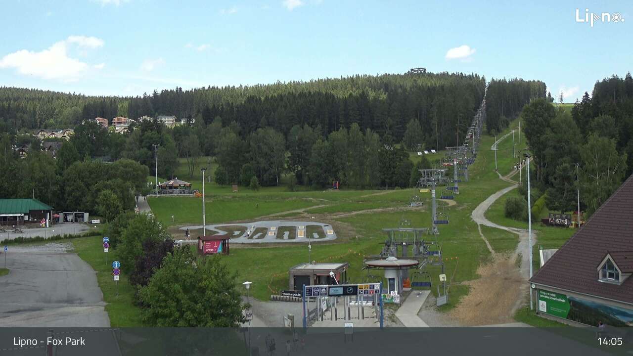 Webcam Fox Park, Lipno, 750 m - bergfex