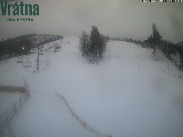 Webová kamera Vratna - Paseky, Vratna Mala Fatra, 610 m - bergfex