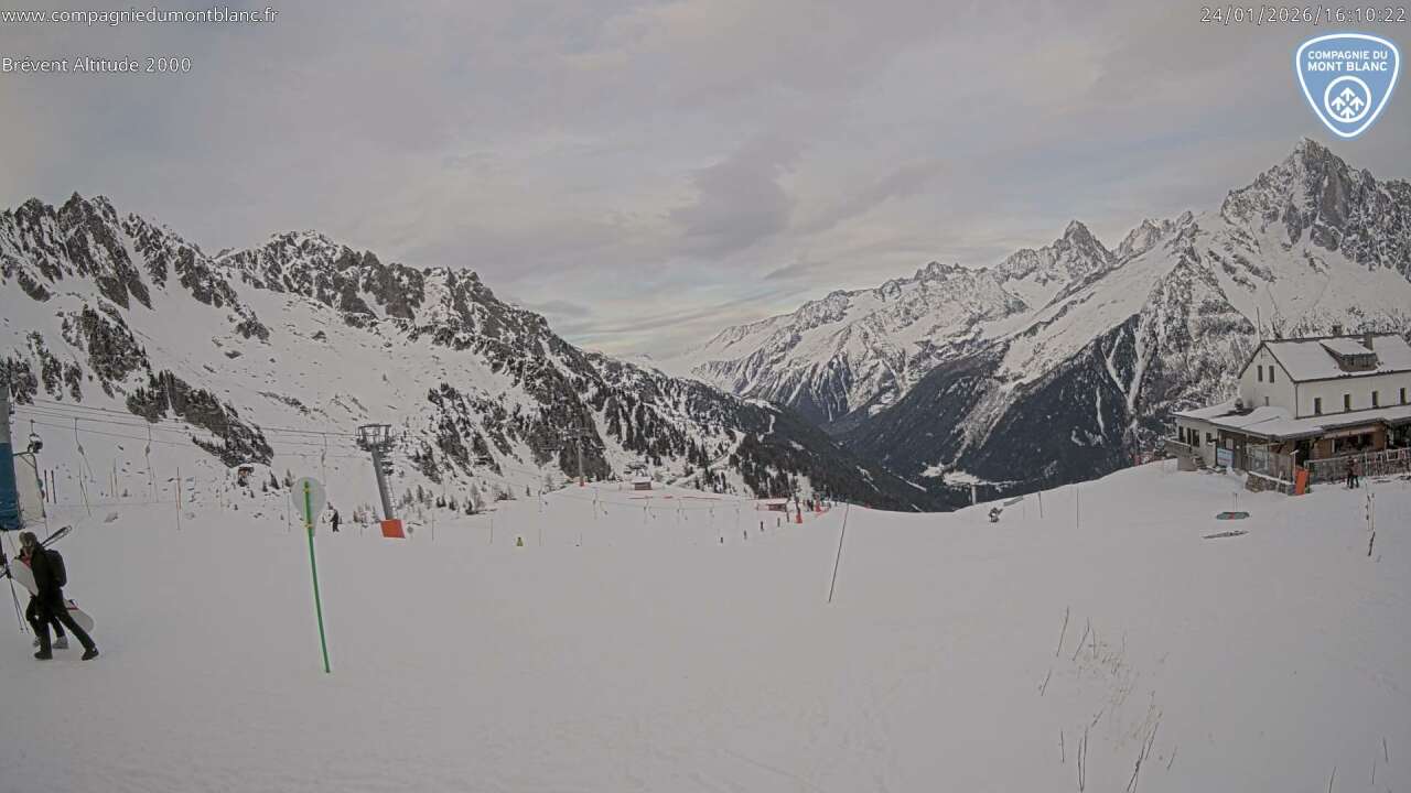 Webcam Brévent - Altitude 2000, Brévent-Flégère, 2000m - bergfex