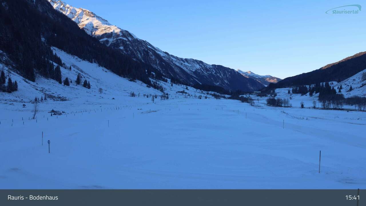 Kamera internetowa Bodenhaus / Rauris, Rauristal, 1233m - bergfex