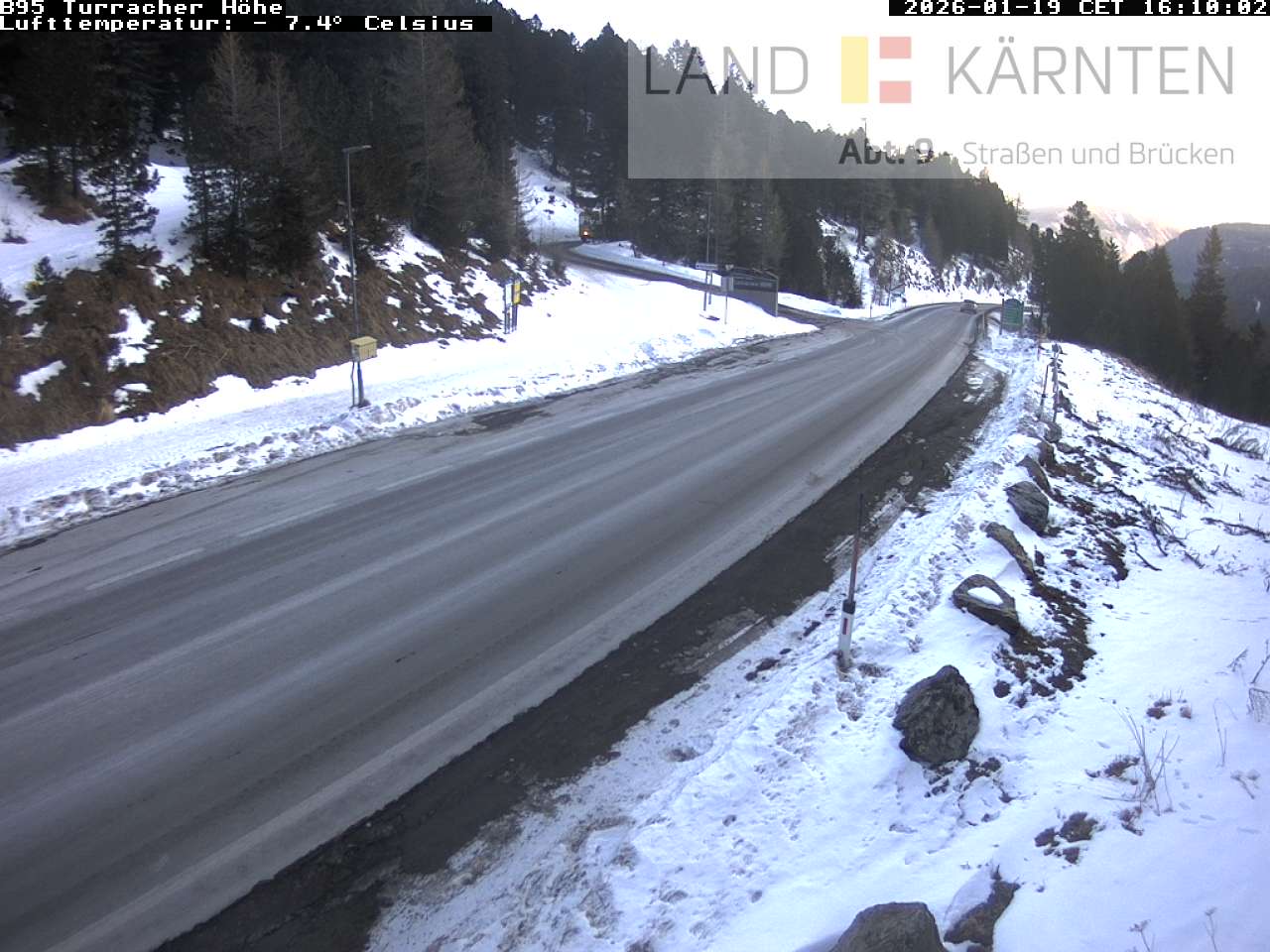 Webová kamera B95 Turracher Höhe, Turracher Höhe, 1791m - bergfex