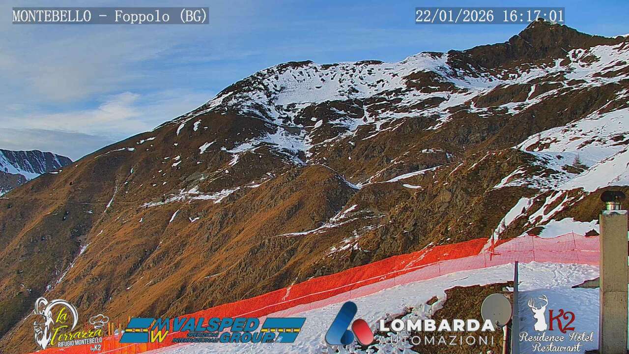 Webcam Foppolo - Montebello K2, San Simone, 2100m - bergfex