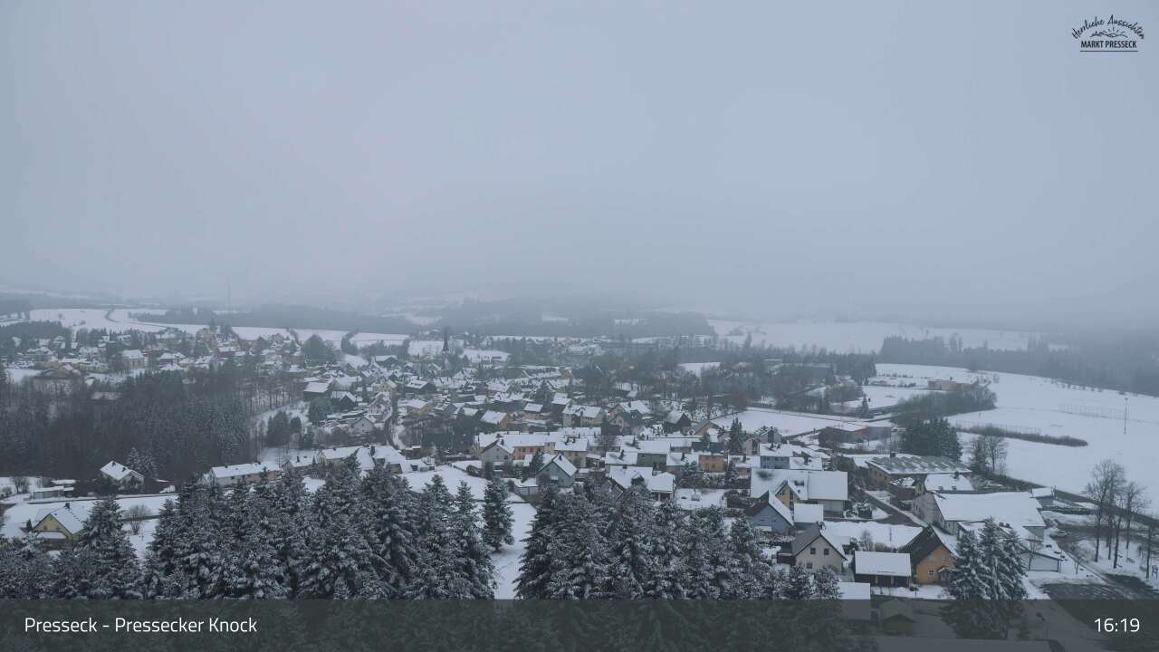 Webcam Pressecker Knock, Presseck, 735m - bergfex