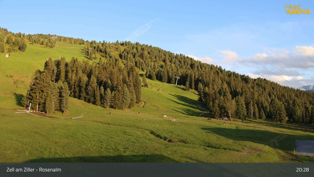 Webcam Rosenalm, :direzione:posizione:livello del mare - bergfex