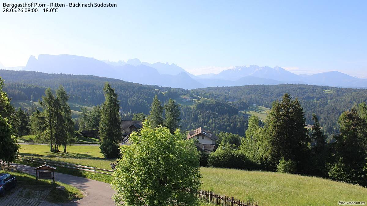 Webcam Oberinn - Berggasthof Plörr, Blickrichtung Blick zu den ...
