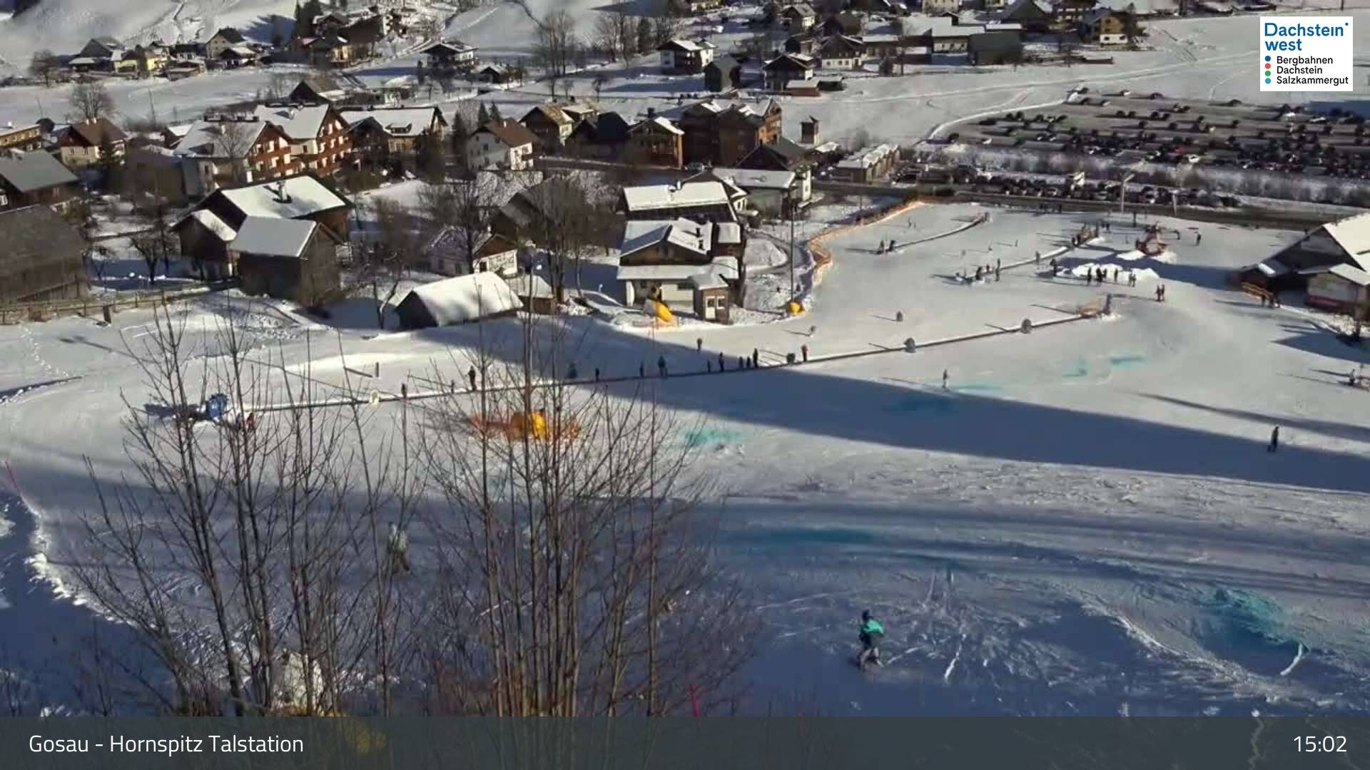 Webová kamera Hornspitz Talstation, Gosau, 780m - bergfex
