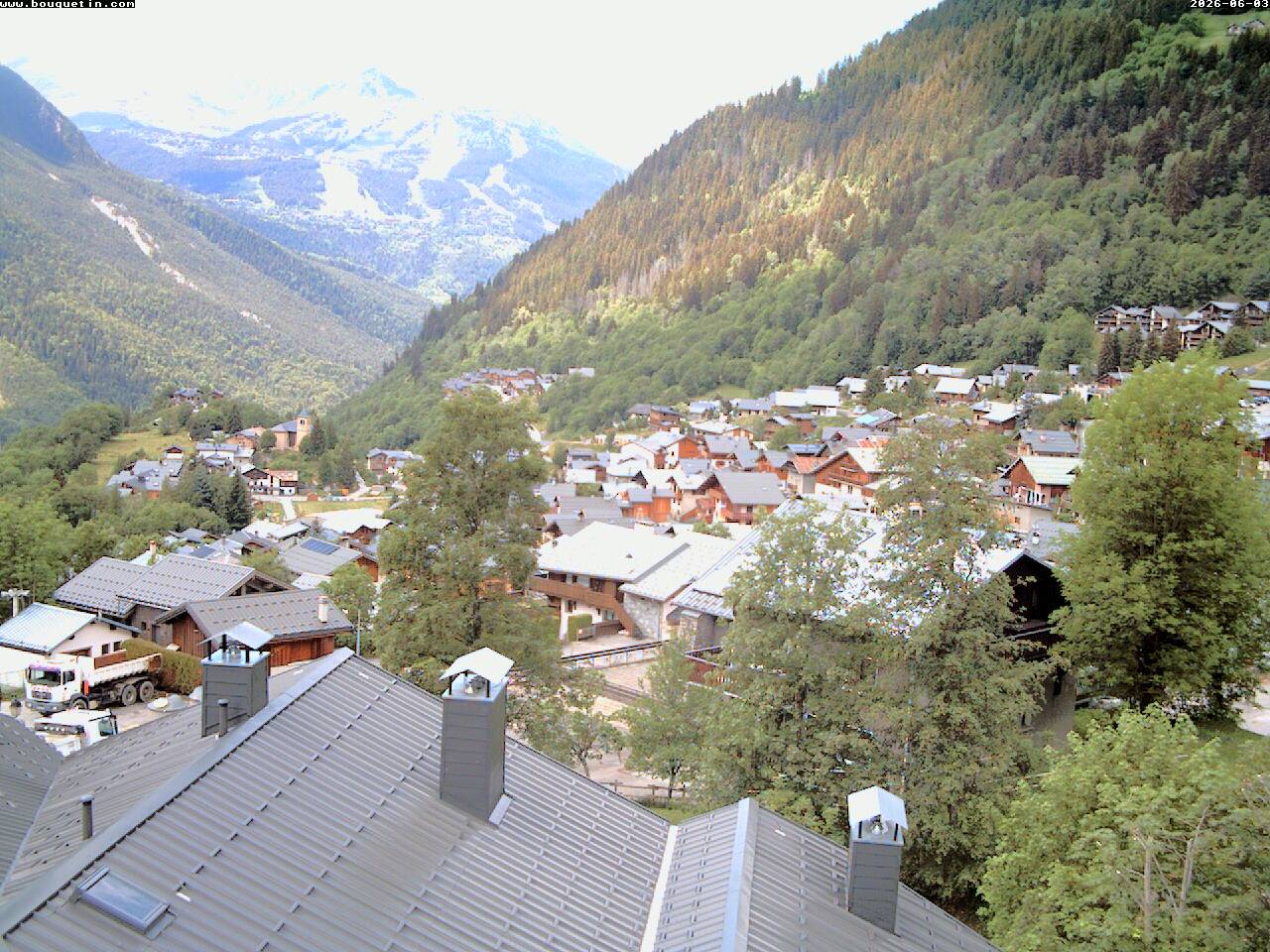 Webcam Champagny Village - en vanoise, :richting:plaats:zeeniveau - bergfex