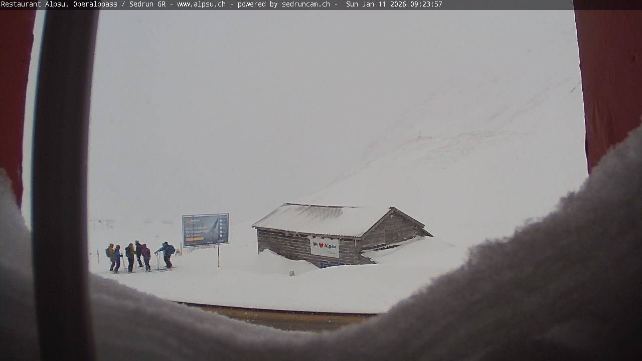 Webcam Alpsu / Oberalppass, Disentis Sedrun, 2044m - bergfex