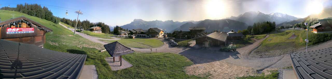 Webcam Le Bettex, Direction de vue Front de neige du Bettex ...
