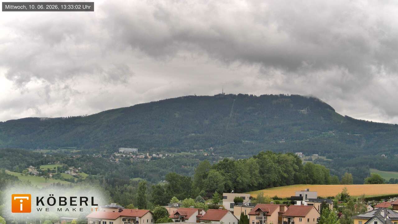 Webcam Kumberg, Blickrichtung Schöckl / St. Radegund bei Graz, Kumberg ...