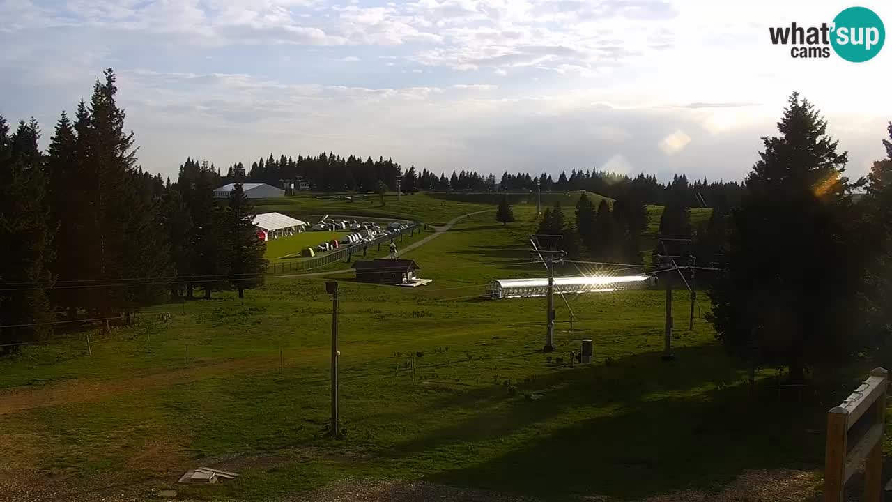 Webcam Rogla - Uniorček I, II, Viewing direction Uniorček Children's ...