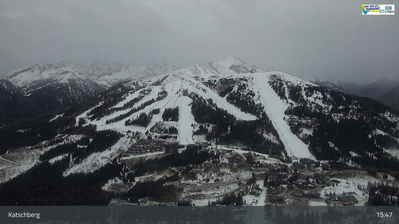 Webcam Katschberghöhe Aineck, Viewing direction pano, Katschberg, 1.850 ...