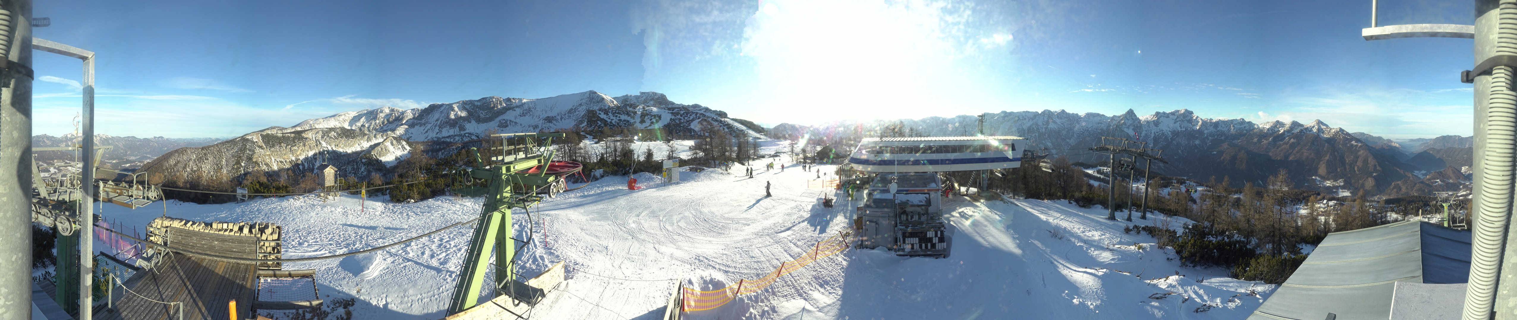 Webcam Bergstation Hössexpress, Blickrichtung Panorama, Hinterstoder, 1.858 m - bergfex