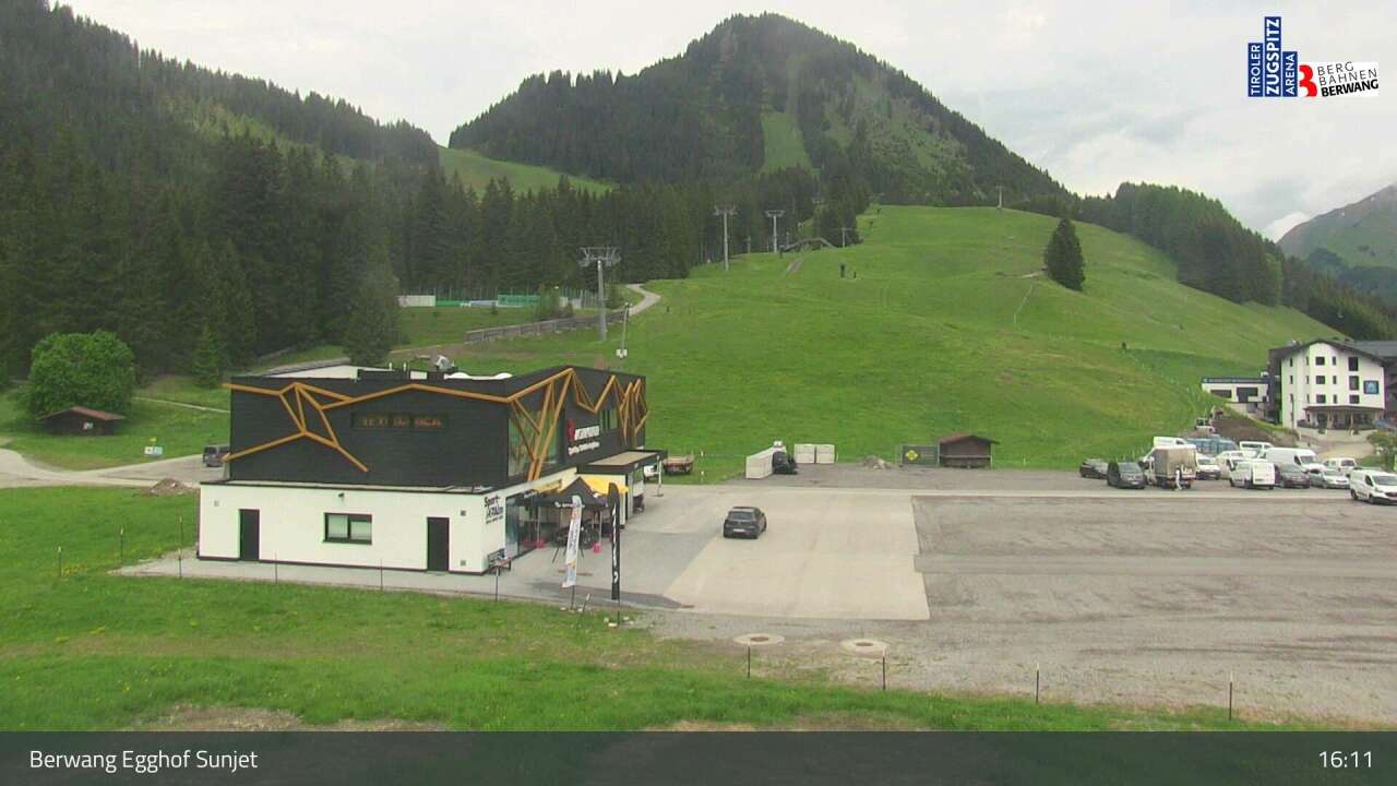 Webcam Egghof Sunjet, Blickrichtung Egghof Sunjet, Berwang, 1.349 m ...