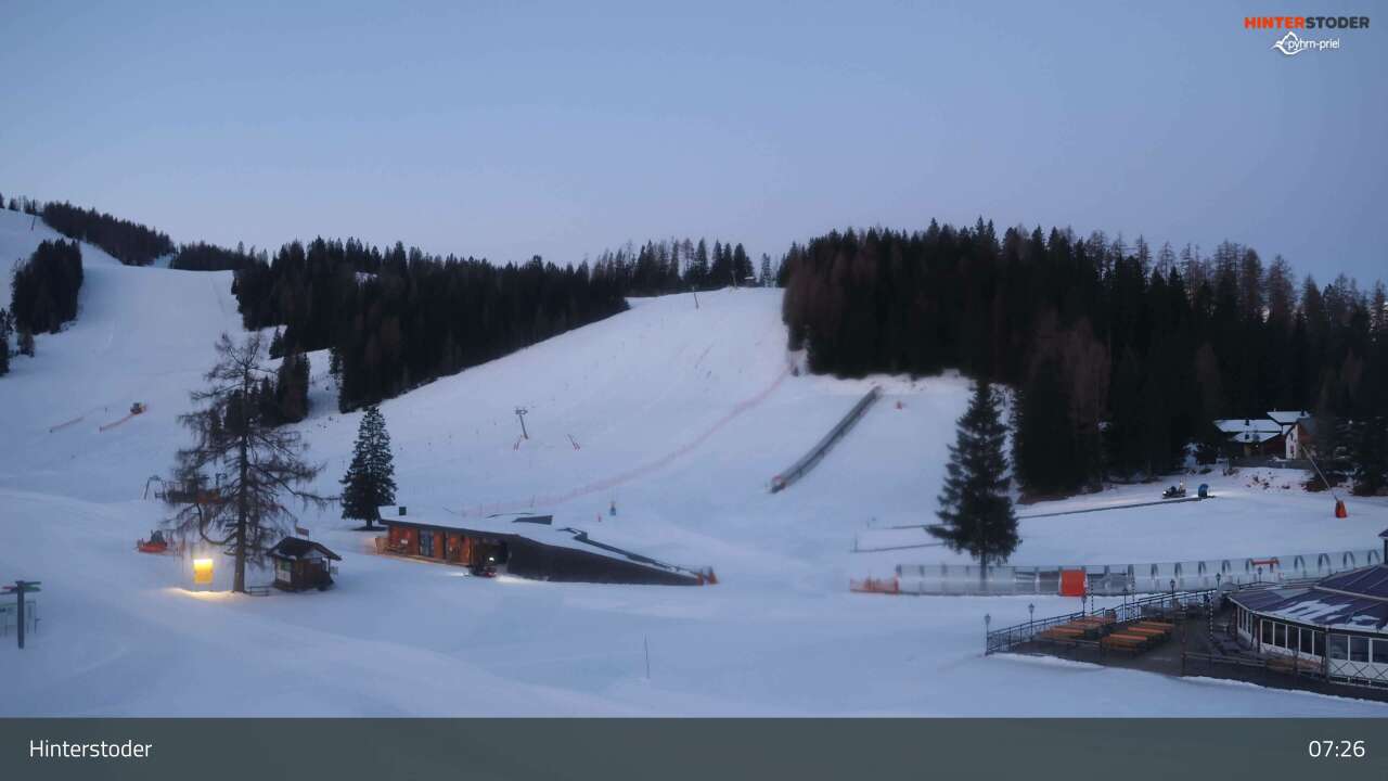 Webcam Bergstation Hössbahn, Hinterstoder, 1.400 m - bergfex