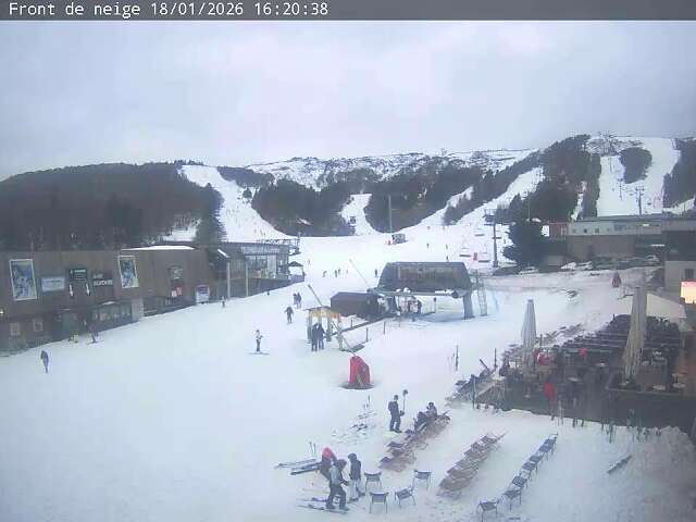 BERGFEX: Plan de piste Super Besse - Massif du Sancy - Carte ...