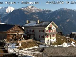 Webcam Tschappina / Gasthaus Alpina, Tschappina, 1.400 m - bergfex
